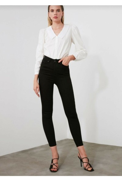 Işılda Kadın Giyim Yüksek Bel Skinny Pantolon