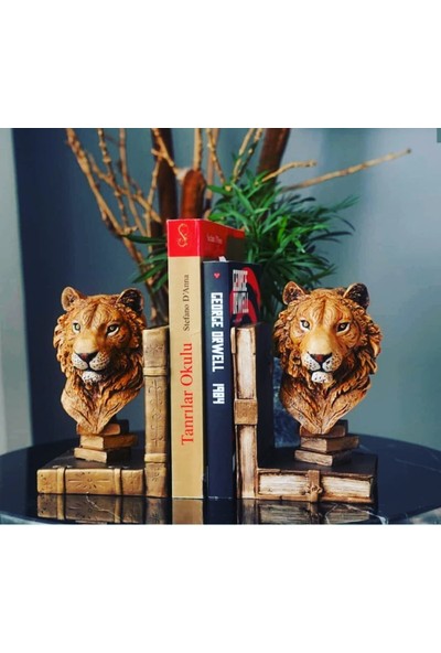 Cemrela Art Arslan Kitap Tutucu 2'li Set Cemrela Art Arslan Kitap Tutucu 2'li Set