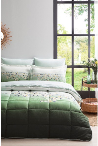 Özdilek Çift Kişilik Uyku Seti Daffodil Yeşil