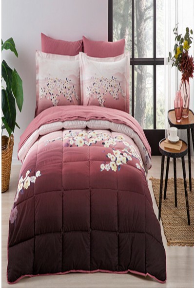 Özdilek Çift Kişilik Uyku Seti Daffodil Kırmızı