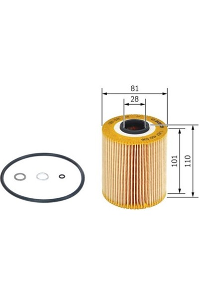 Bosch Yağ Filtresi 320İ-323İ-325İ 90-98 520İ-525İ 91-97 1457429638