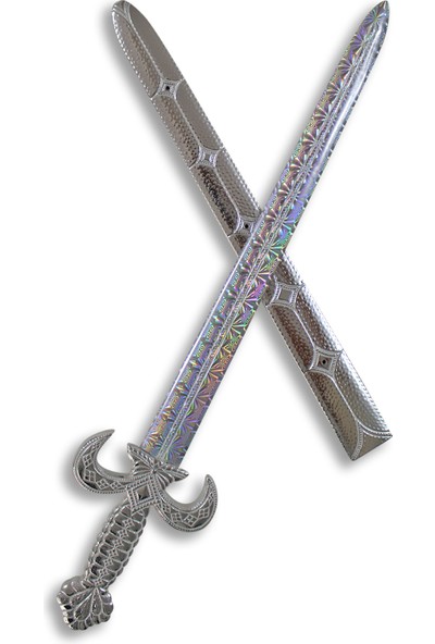 Kristal Aksesuar Gümüş Renk Kaplama Plastik Sünnet Kılıcı