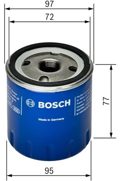 Bosch Yağ Filtresi Ducato-Boxer-Jumper-Daily 06 2.3 F026407024 Bosch Yağ Filtresi Ducato-Boxer-Jumper-Daily 06 2.3 F026407024