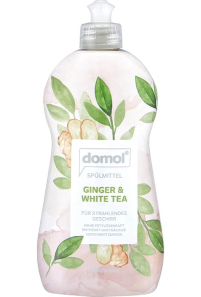 Domol Bulaşık Deterjanı Zencefil & Beyaz Çay 500 ml Domol Bulaşık Deterjanı Zencefil & Beyaz Çay 500 ml