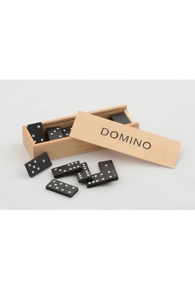 Toptan Bulurum Ahşap Kutulu Domino