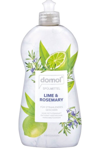 Domol Bulaşık Deterjanı Lime & Biberiye 500 ml