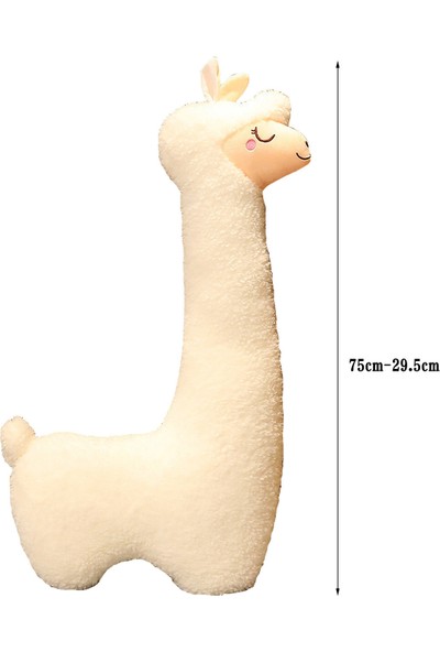 Sheng Store Peluş Sevimli Alpaka Oyuncak 75 cm (Yurt Dışından) Sheng Store Peluş Sevimli Alpaka Oyuncak 75 cm (Yurt Dışından)