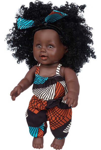 Sheng Store 35 cm Afrikan Oyuncak Bebek (Yurt Dışından) Sheng Store 35 cm Afrikan Oyuncak Bebek (Yurt Dışından)