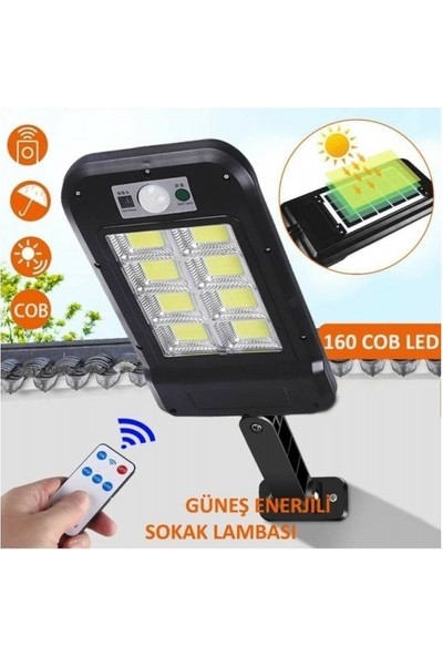 My Black Myblack Uzaktan Kumandalı Solar Dış Mekan 160 LED Li Bahçe Lambası My Black Myblack Uzaktan Kumandalı Solar Dış Mekan 160 LED Li Bahçe Lambası