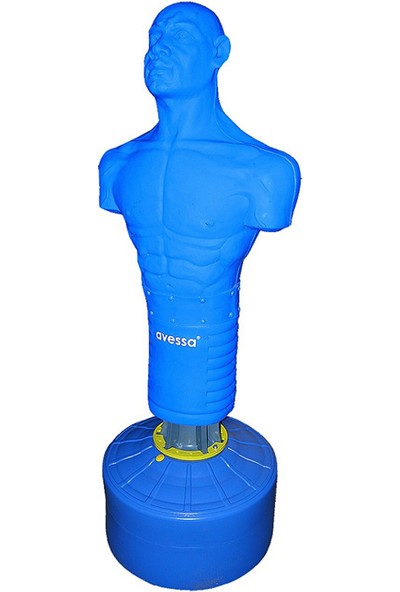 Avessa 180 cm Adam Şekilli Silikon Boks Standı Mavi MB53023