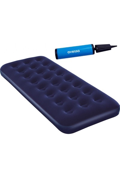 Bestway Tek Kişilik Şişme Yatak Pompa Dahil 67000/34035 Bestway Tek Kişilik Şişme Yatak Pompa Dahil 67000/34035