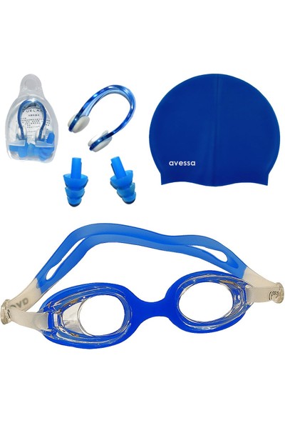 Avessa 3'lü Çocuk Havuz Seti Mavi 2323