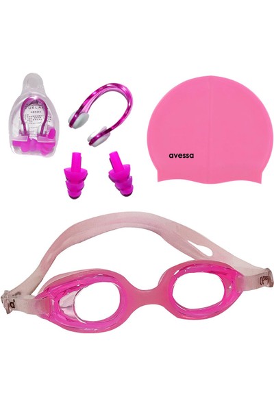 Avessa 3’lü Çocuk Havuz Seti Pembe 2323