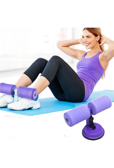 Avessa Suction Sit Up Mekik Çekme Aleti Mor ACF-100