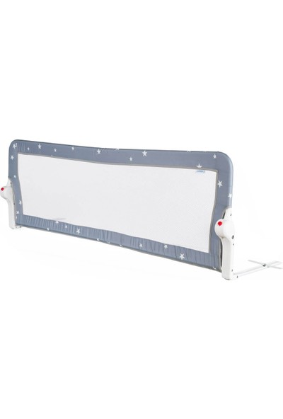 Miniço Yıldız Desenli Bebek Yatak Bariyeri 150 cm Gri Miniço Yıldız Desenli Bebek Yatak Bariyeri 150 cm Gri