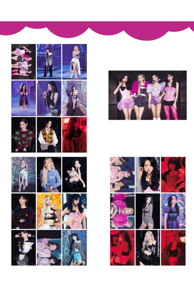 Kpop Dünyası Blackpınk '' The Show '' Fotokart Seti