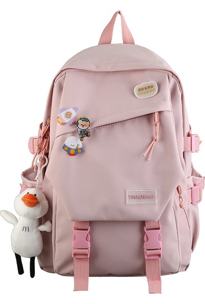 Yüksek Kapasiteli Hırsızlık Önleyici Oxford Kumaş Okul Çantası (Yurt Dışından)