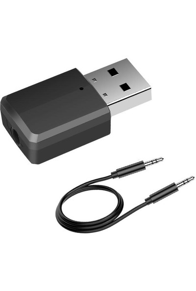 Profisher Bt V5.0 Alıcı Verici A2DP Avrcpkablosuz Ses Müzik Adaptörü 3.5mm Aux 3.2gr Profisher Bt V5.0 Alıcı Verici A2DP Avrcpkablosuz Ses Müzik Adaptörü 3.5mm Aux 3.2gr