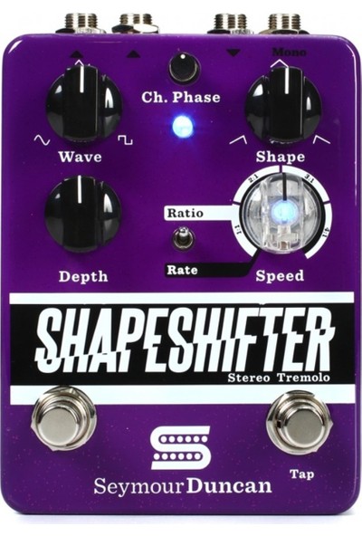 Seymour Duncan Shapeshifter - Stereo Tremolo Pedalı Seymour Duncan Shapeshifter - Stereo Tremolo Pedalı