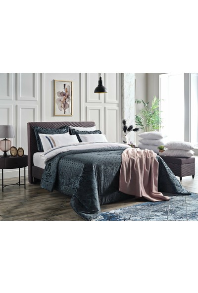 Doqu Home Tual Lux Çeyiz Seti - Indigo