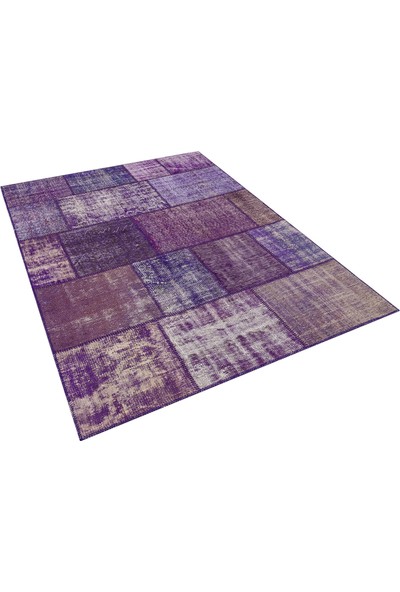 Özel Patchwork El Dokuma Halı 160 x 230 cm 5674