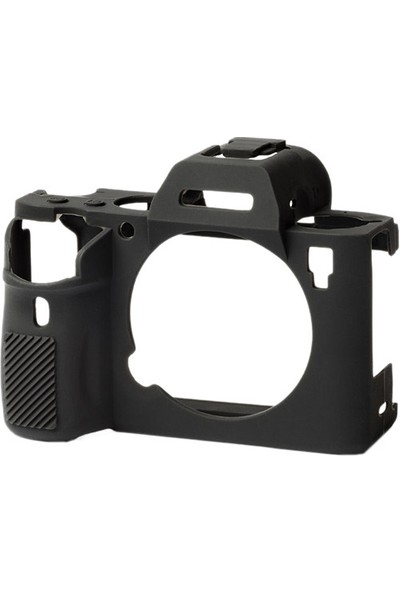 DP Sony A7 R3 Için Silikon Koruma Kılıfı Siyah