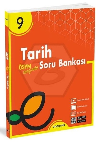 Endemik Yayınları 9.sınıf Tarih Soru Bankası Endemik Yayınları 9.sınıf Tarih Soru Bankası