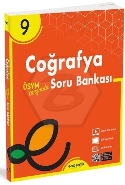 Endemik Yayınları 9.sınıf Coğrafya Soru Bankası Endemik Yayınları 9.sınıf Coğrafya Soru Bankası