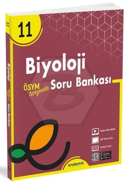 Endemik Yayınları 11.sınıf Biyoloji Soru Bankası Endemik Yayınları 11.sınıf Biyoloji Soru Bankası