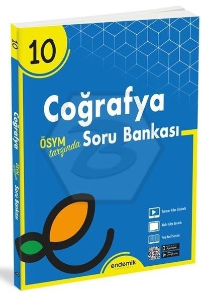 Endemik Yayınları 10.sınıf Coğrafya Soru Bankası Endemik Yayınları 10.sınıf Coğrafya Soru Bankası
