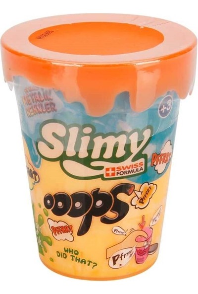 Slimy Metalik Renkler Oops Jöle 80 gr 60792 Turuncu Slimy Metalik Renkler Oops Jöle 80 gr 60792 Turuncu