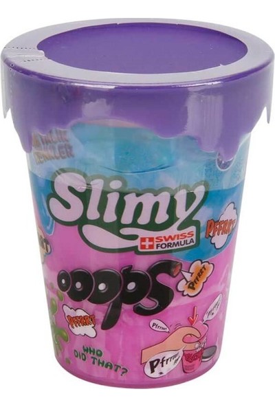 Slimy Metalik Renkler Oops Jöle 80 gr 60792 Mor Slimy Metalik Renkler Oops Jöle 80 gr 60792 Mor