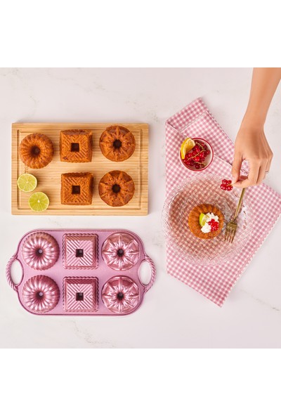 Emsan Griss One&Six Pink Kek Kalıbı