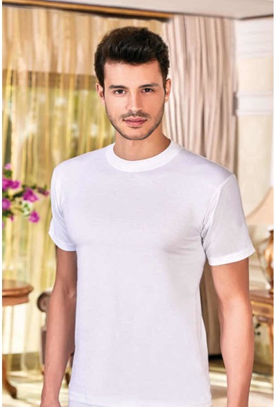 Berrak 5 Adet Beyaz Renk 0 Yaka Fanila