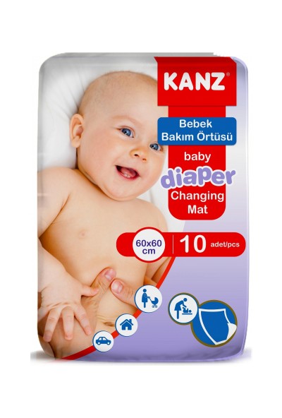 Kanz Bebek Bakım Örtüsü 60 x 60 cm