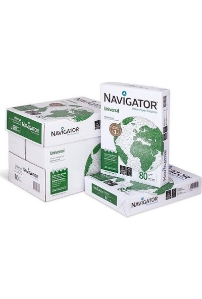 Navigator A4 80GR Fotokopi Kağıdı 5'li Paket / Koli- Beyaz Navigator A4 80GR Fotokopi Kağıdı 5'li Paket / Koli- Beyaz