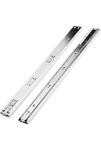 Samet Galvanizli Teleskopik Çekmece Rayı 35X350 Samet Galvanizli Teleskopik Çekmece Rayı 35X350