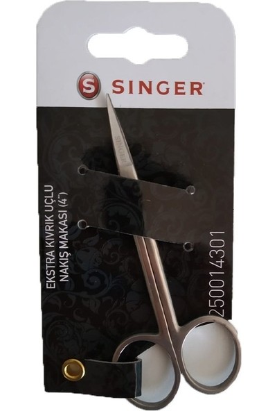 Elişi Hobby Market Singer Ekstra Kıvrık Uçlu Nakış Makası 2500114301 Elişi Hobby Market Singer Ekstra Kıvrık Uçlu Nakış Makası 2500114301