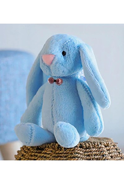 Sole Uyku Arkadaşım Papyonlu Uzun Kulak Bunny Peluş Tavşan 65 cm Sole Uyku Arkadaşım Papyonlu Uzun Kulak Bunny Peluş Tavşan 65 cm