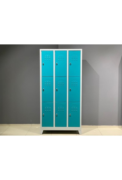 Karma Grup Karma Dolap 9'lu Geniş Soyunma Dolabı