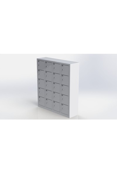 Karma Grup Karma Dolap Yirmi Gözlü Cep Telefonu Dolabı