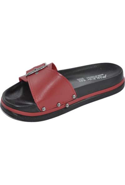 Mulex 2251 Kırmızı Mat Kadın Terlik Mulex 2251 Kırmızı Mat Kadın Terlik