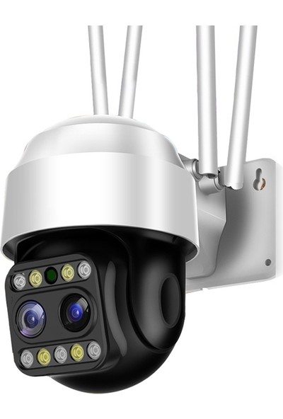 EVKVO Yoosee Çift Lens 5mp Wıfı Ip Ptz Dome Kamera Dış Mekan Cctv Onvıf Iki Yönlü Ses Döndürme Ir Kamera (Yurt Dışından) EVKVO Yoosee Çift Lens 5mp Wıfı Ip Ptz Dome Kamera Dış Mekan Cctv Onvıf Iki Yönlü Ses Döndürme Ir Kamera (Yurt Dışından)