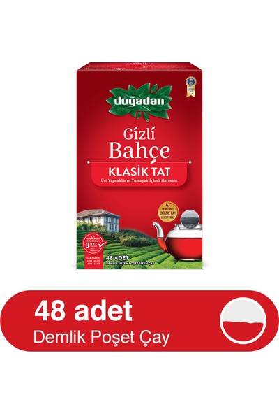 Doğadan Gizli Bahçe 48'lik Demlik Poşet (153 gr)