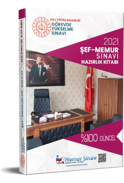 Memur Sınav 2021 Milli Eğitim Bakanlığı Şef / Memur Hazırlık Kitabı