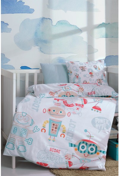 Lady Moda Bebek Nevresim Takımı Yüzde Yüz Pamuklu | Robot Lady Moda Bebek Nevresim Takımı Yüzde Yüz Pamuklu | Robot