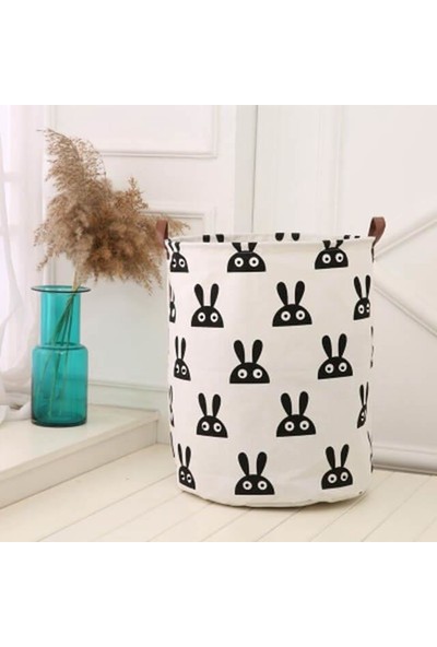 Lyn Home & Decor Tavşan Çok Amaçlı Sepet 40X50