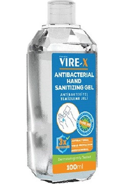 Vire-X Antibakteriyel Jel 100 ml