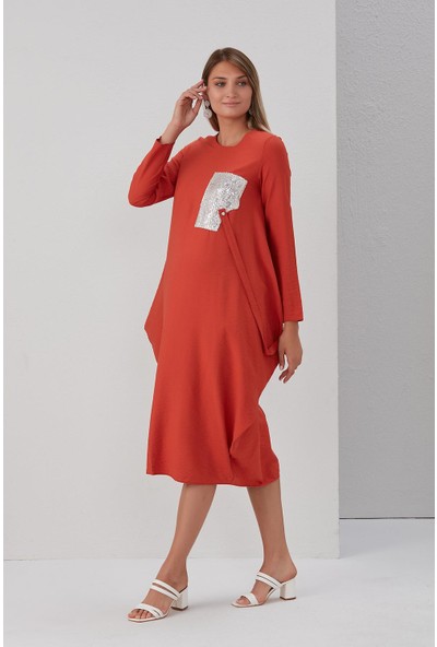 Işşıl T1438-RAHAT Kesim Sokak Stil Payet Detaylı Hamile Tunik Işşıl T1438-RAHAT Kesim Sokak Stil Payet Detaylı Hamile Tunik