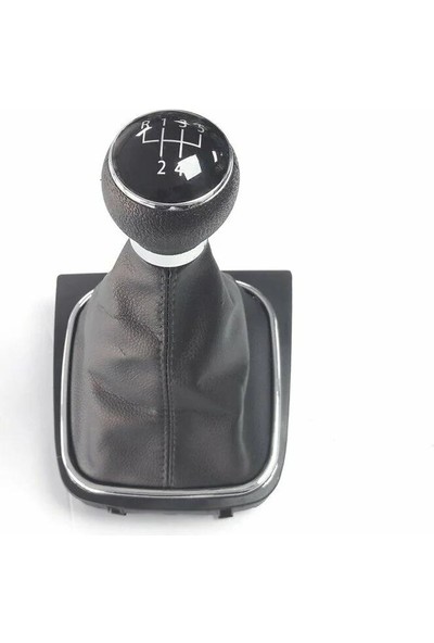 Gkl Vw Golf 5 ve 6 Jetta Vites Topuzu Körüğü 5 Ileri Krom Gkl Vw Golf 5 ve 6 Jetta Vites Topuzu Körüğü 5 Ileri Krom